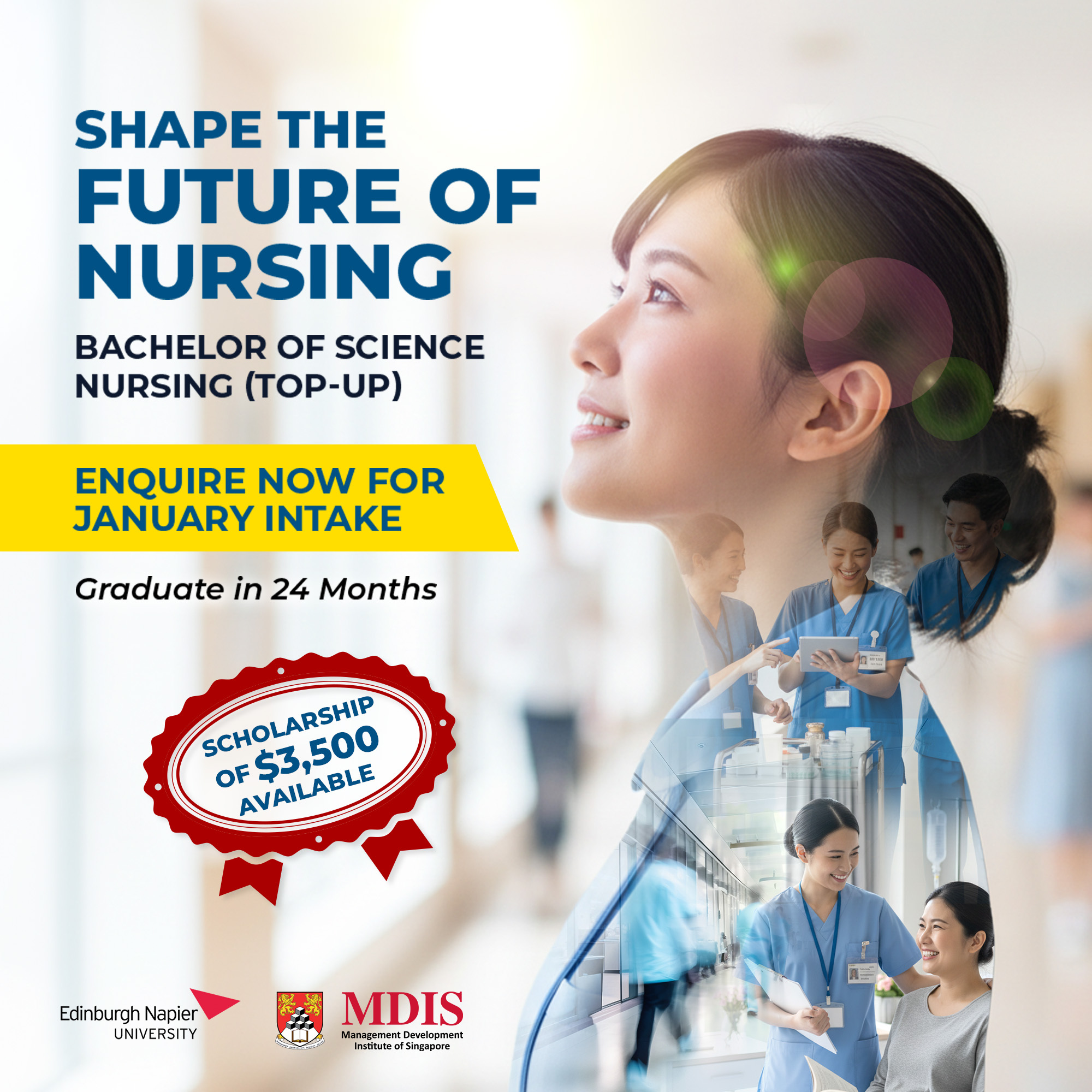 BSc Nursing (Top-up) – Designed for Working Nurses