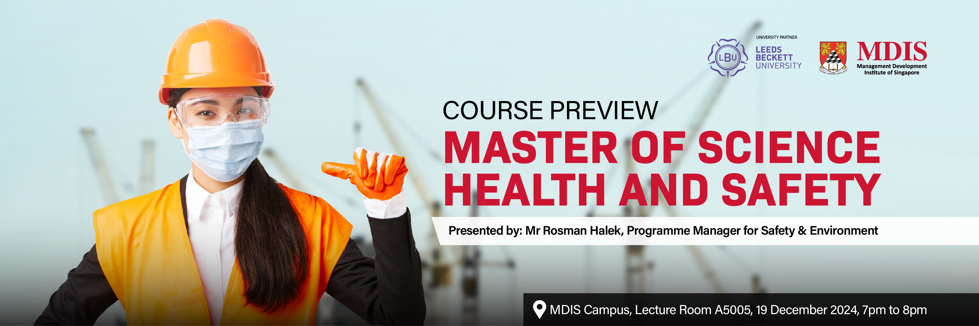 Master of Science Health and Safety Preview